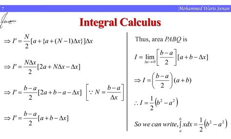 Introduction To Integral Calculus Pdf Physics Science