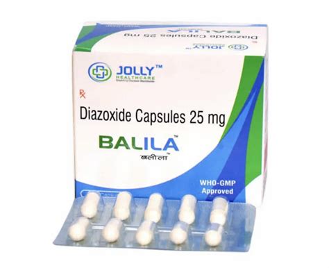 Diazoxide Capsule Proglicem Packaging Size 10 Strength 25 Mg At ₹ 2890 Box In Surat