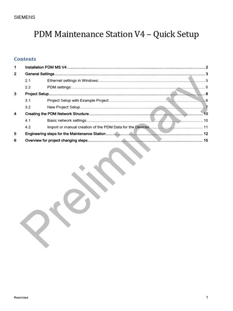 Pdm Ms Project Setup V4 Prelim Pdf Computer Network Personal