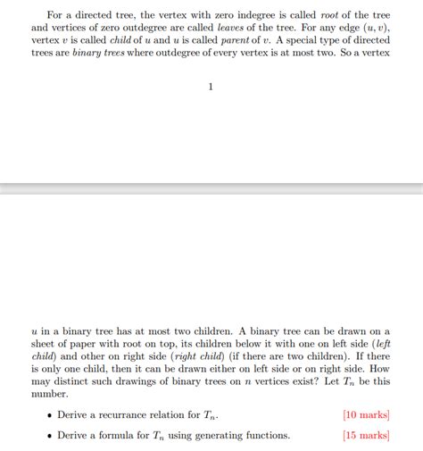 Solved For A Directed Tree The Vertex With Zero Indegree Is