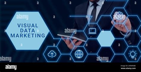 Handwriting Text Visual Data Marketing Business Idea Use Images To Convey Information In Visual