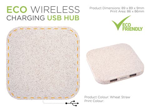 ECO Wireless Charging USB Hub Will International