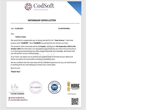 Vaibhav Gupta On Linkedin Codsoft Codsoftinternship Codsoftintern