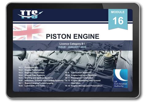 Module 16 Piston Engine Uk Caa Total Training Support