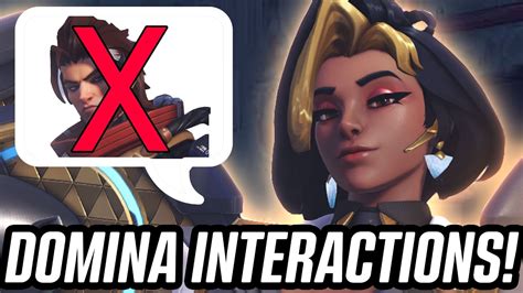 The New Domina Interactions In Overwatch Are Sassy Youtube
