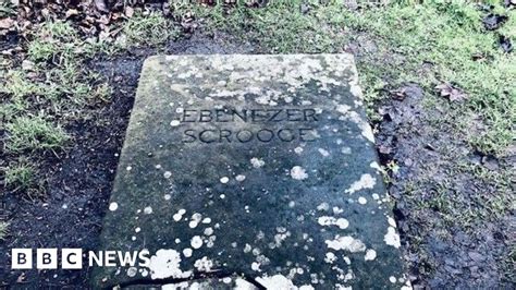 Fictional Scrooge And His Real Churchyard Grave Bbc News