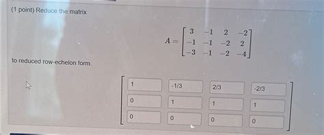 Solved 1 ﻿point ﻿reduce The
