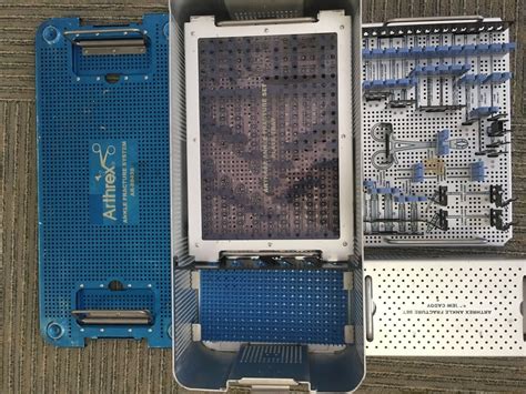 Arthrex Ar 8943c Ankle Fracture System Sterilization Tray Gb Tech Usa