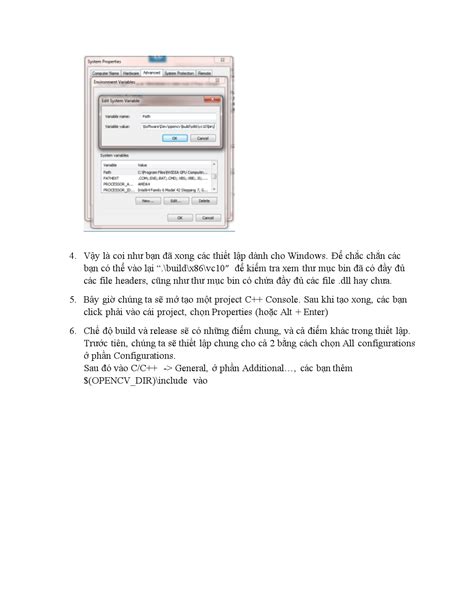 Cài đặt Opencv 243 Cho Visual Studio 2010 Và 2012 Tailieuhayvn