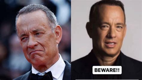 Actor Tom Hanks Warns Fans Against Trusting Ai Generated Video