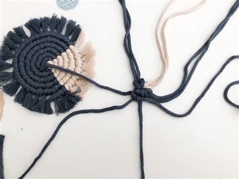 DIY Macrame Coasters Beginners Tutorial Easy Step By Step