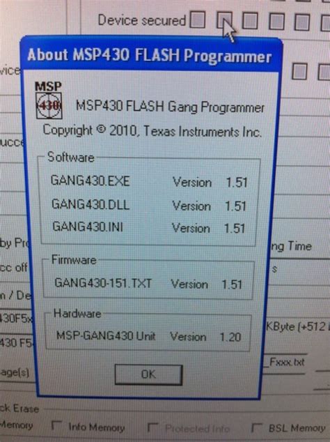 msp gang430 msp low power microcontroller forum msp low power