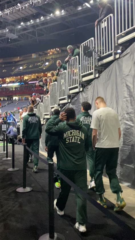 Daily MSU On Twitter RT MSU Basketball A Warm Welcome At Nationwide