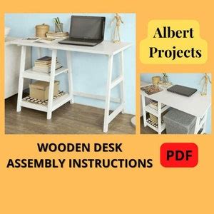 DIY Computer Table Digital Plans PDF Etsy