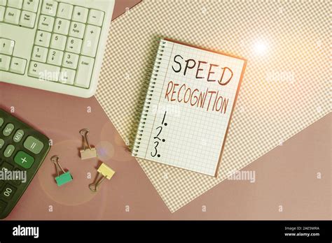 Handwriting Text Speed Recognition Conceptual Photo Technology Used To