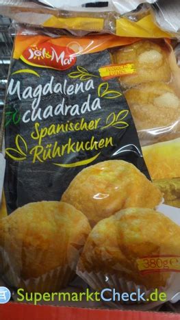 Lidl Sortiment Magdalenas Preis Angebot SupermarktCheck