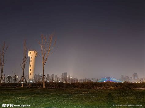 城市夜景摄影图建筑景观自然景观摄影图库昵图网