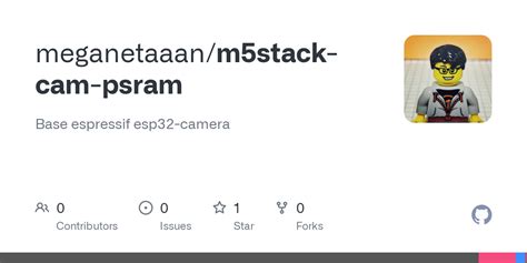 GitHub Meganetaaan M5stack Cam Psram Base Espressif Esp32 Camera