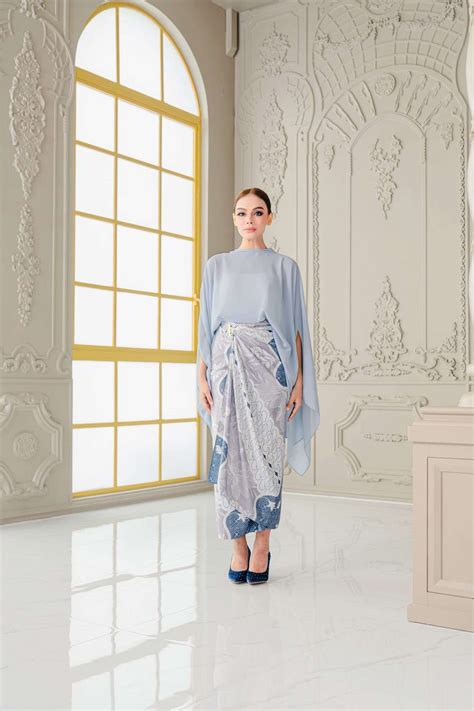 Seroja 30 In Dusty Blue Mayang By Anntsya