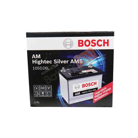 แบตเตอรี่รถยนต์ BOSCH รุ่น AMS 105D26L-SMF