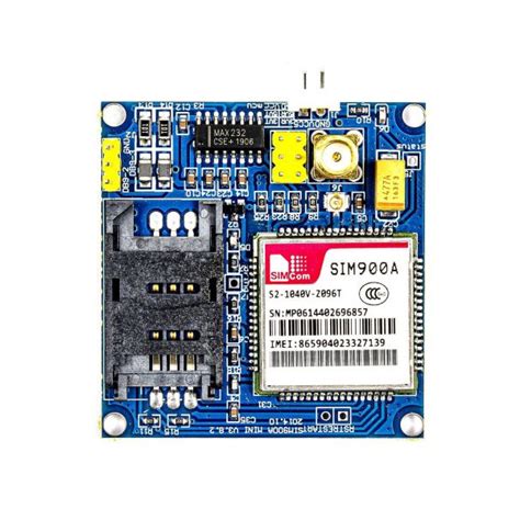 SIM A Wireless GSM GPRS Module With Antenna RoboticsDNA
