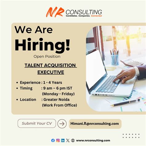 nr consulting on linkedin joinnrconsulting hiringnow talentacquisition careeropportunity…