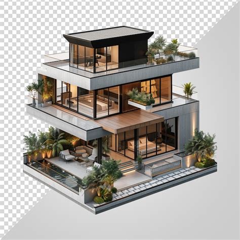 Premium Psd Luxurious House Png