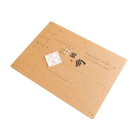 Raspberry Pi Breadboard 830 Mounting Plate Rpiplatform830