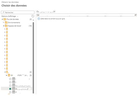 Solved Dataflow Gen2 The Table Does Not Contain Any Row