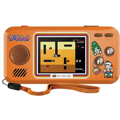 My Arcade Dig Dug Pocket Player Collectible Handheld Game Console