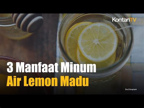Manfaat Lemon Madu Yang Belum Anda Ketahui