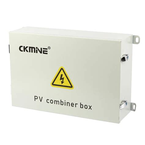 Ckmine Outdoor Solar Pv Combiner Box 1000v Dc 6 String Array In 1 Out
