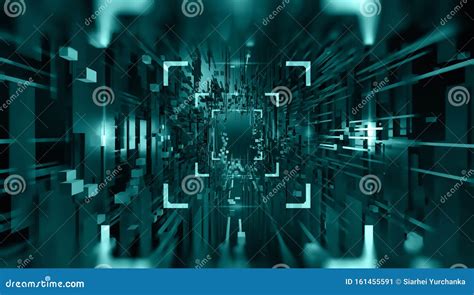 Digital Database Line Icons Collection Storage Access Management Retrieval Analytics