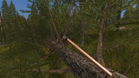 Fs17 Wooden Chop Axe 3 Farming Simulator 19 17 15 Mod