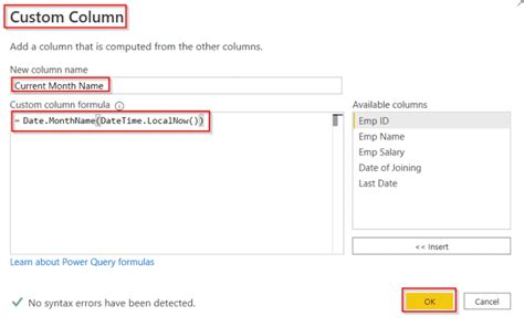 Power Query Add Column Date 15 Examples