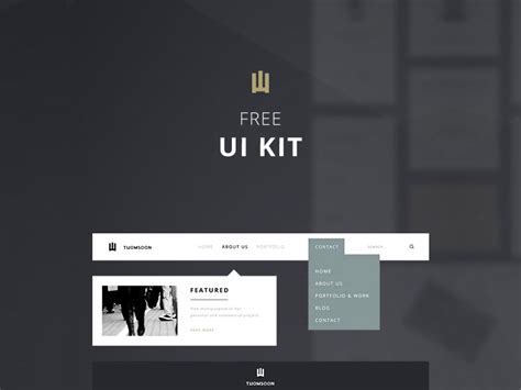 55 Elements Ui Kit Free Psd Template Psd Repo