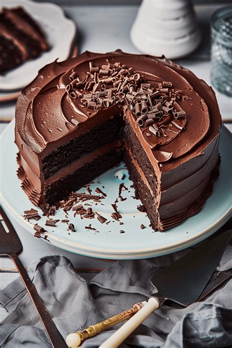 Indulgent Double Chocolate Layer Cake Recipe A Decadent Delight