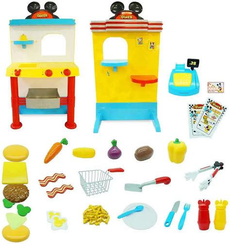 Disney Mickey Mouse Diner Exclusive Playset Just Play Toywiz