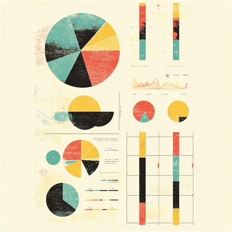 Statistical Infographics Premium Ai Generated Image
