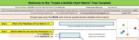 Free Excel Matrix Template