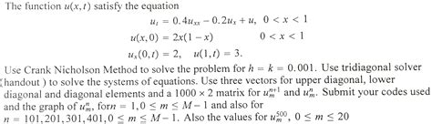linear algebra how do i turn this crank nicolson type equation into