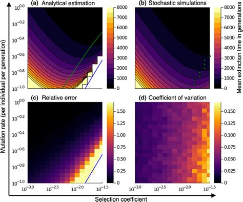 Comparing The Analytically Predicted Mean Extinction Time With Results