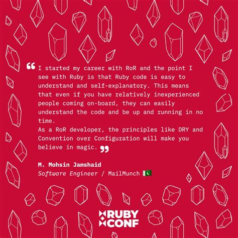 muhammad mohsin jamshaid on linkedin rubyconf published ️