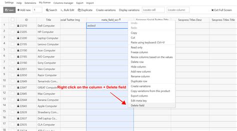 wordpress posts bulk delete unused custom fields or metadata