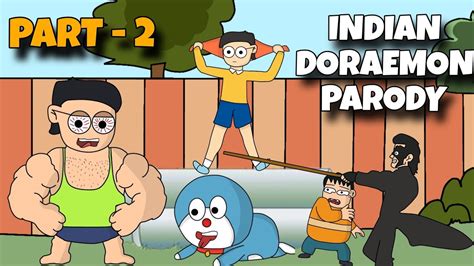 Indian Doraemon Parody Part 2 Ft Krrish 3 Mg Animation Youtube
