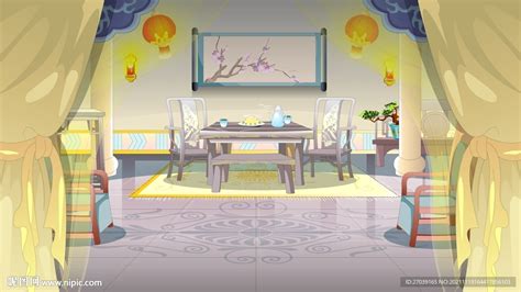 古代室内场景设计图风景漫画动漫动画设计图库昵图网