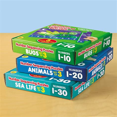 Lakeshore 1 20 Sequencing Puzzles Eduspace Supplies