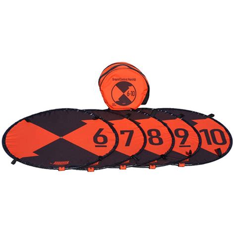 Hoodman Ground Control Point Kit For Photogrammetry Surveying Numbered