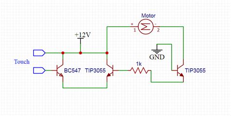 Simple Capacitive Touch Sensor Circuit Diagram