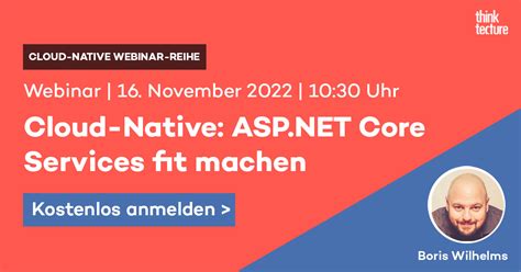 Webinar Cloud Native Asp Net Core Services Fit Machen By Thinktecture